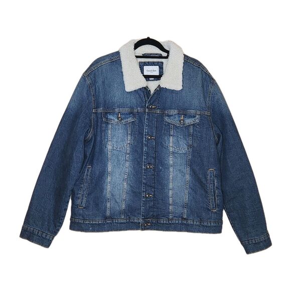 Goodfellow & Co | Jackets & Coats | Goodfellow Co Blue Denim Trucker ...